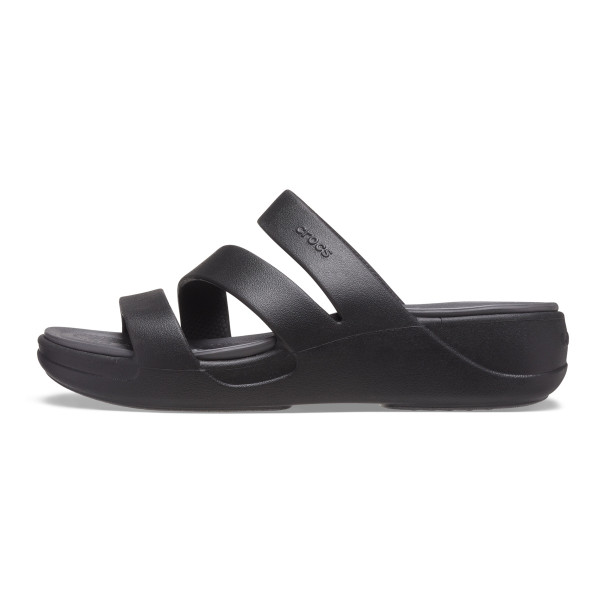 Papuci Crocs Boca Strappy Wedge W